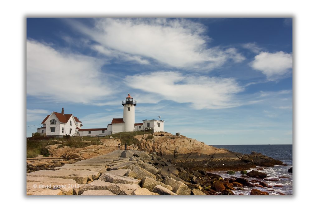 Eastern Point Light and Breakwater