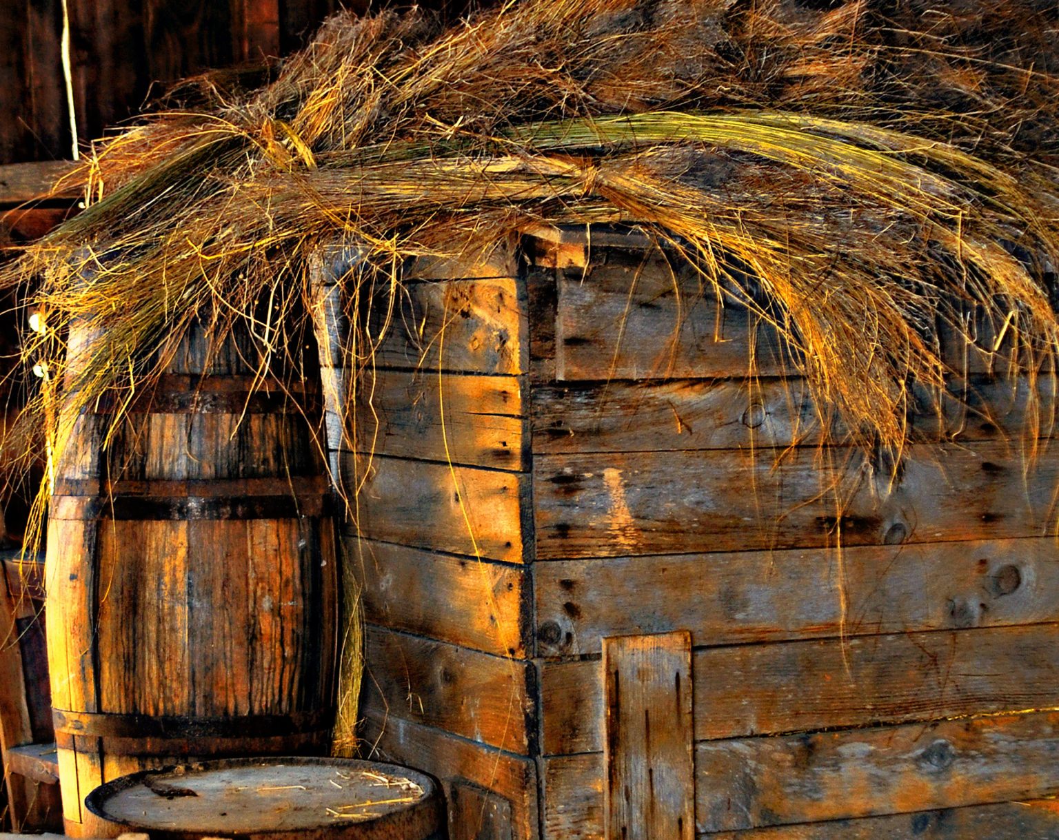 Barn scene