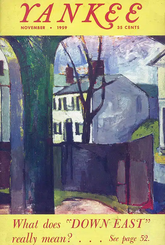 Yankee Magazine Cover | November 1959 - New England