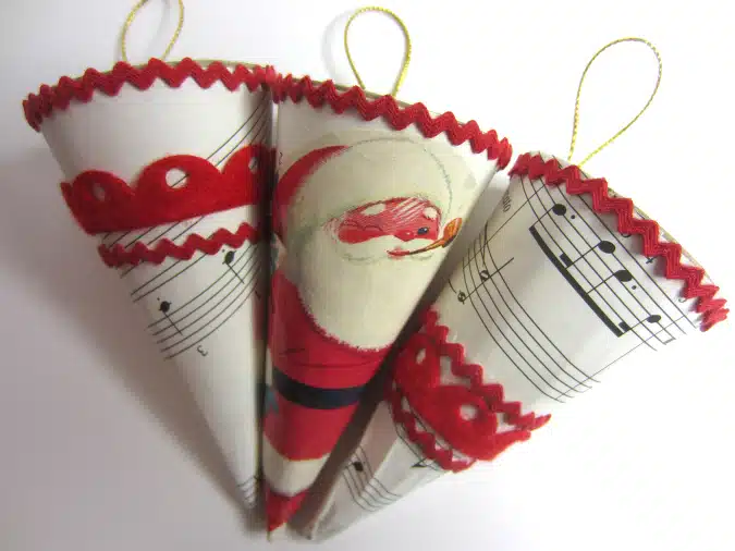 DIY Christmas Cones - New England