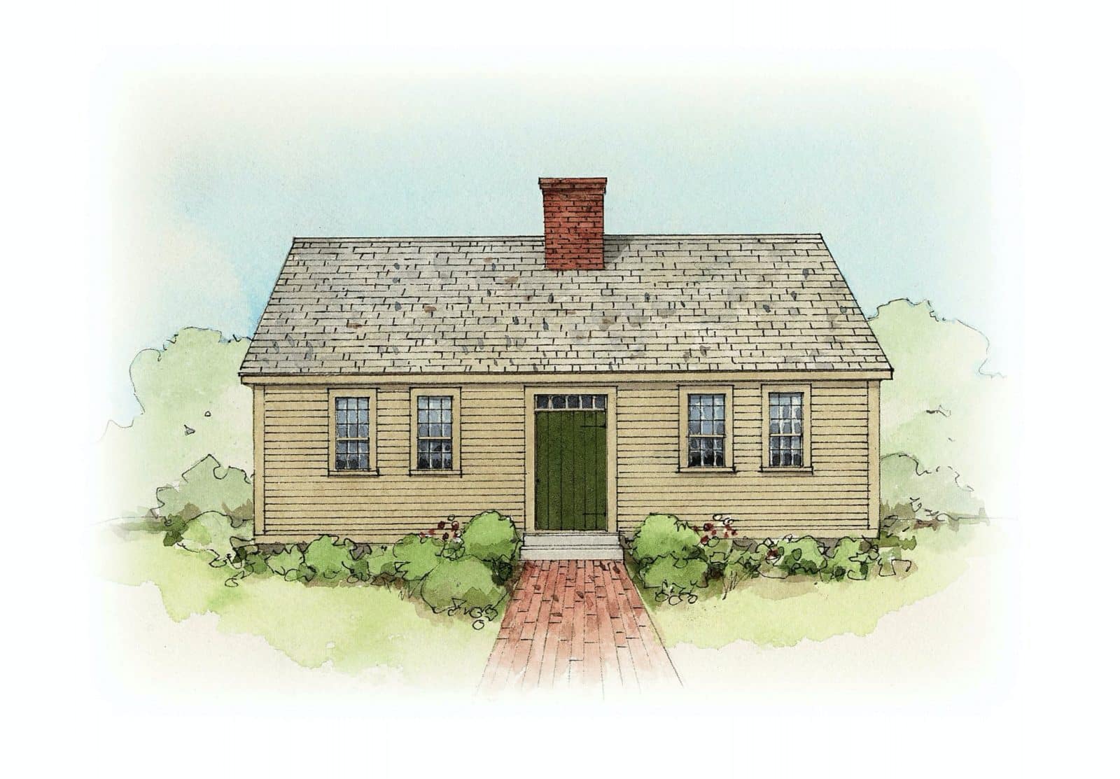 New England Architecture 101 - The Cape Cod House and Saltbox Cape ...