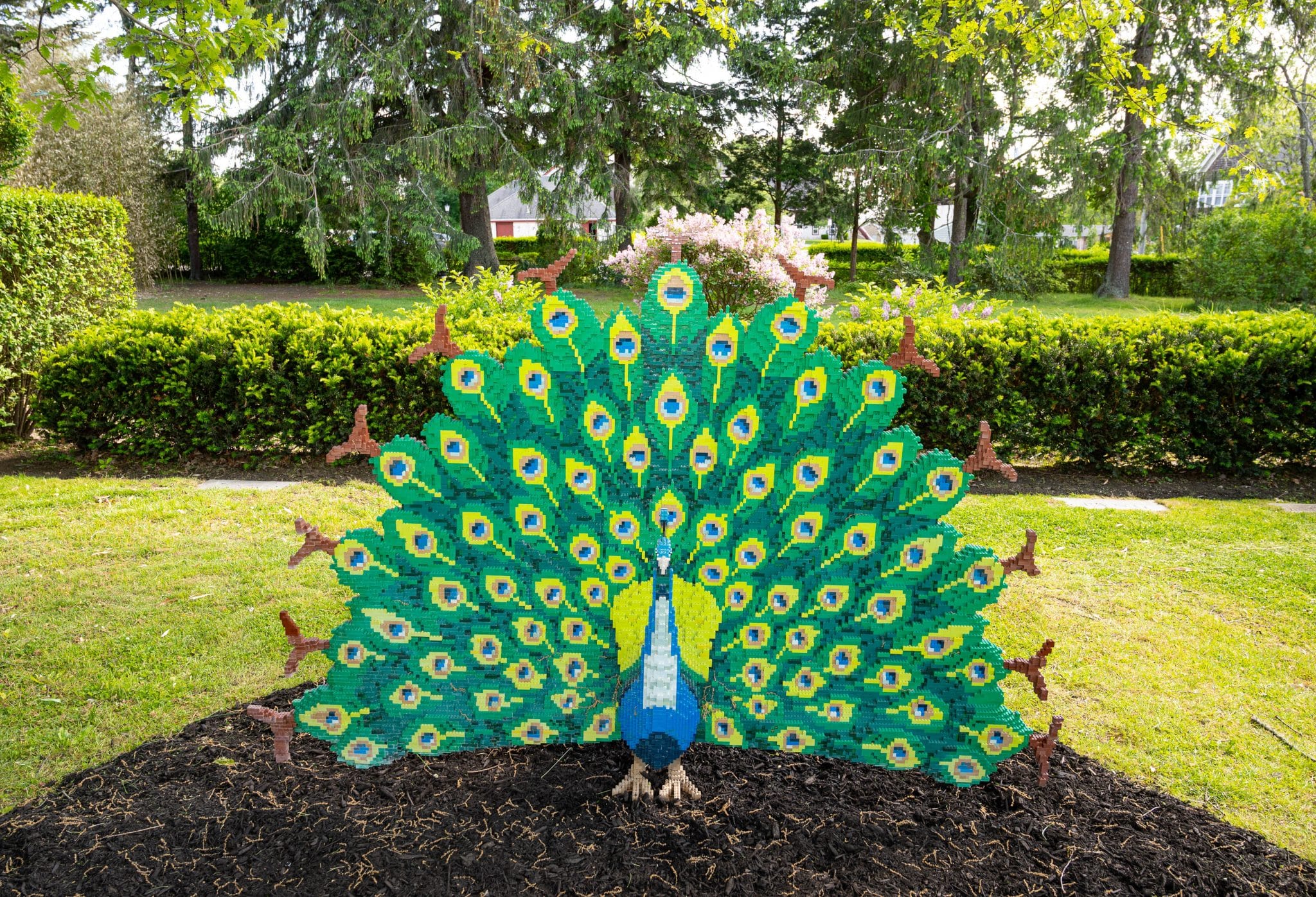 LEGO Creatures Join the Menagerie at Green Animals This Summer - New ...