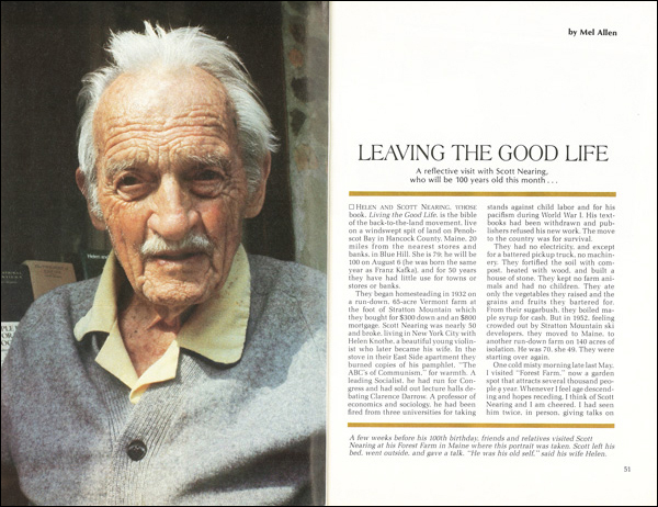 Yankee Classic: Leaving the Good Life - New England