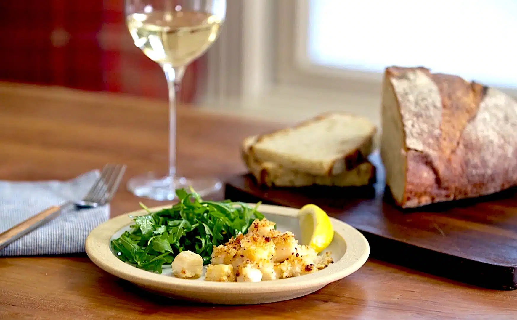 How to Make Garlic Butter Baked Scallops - New England