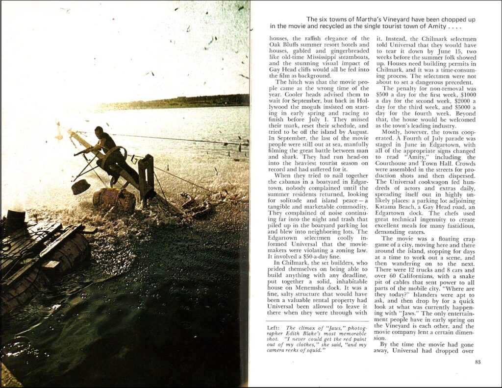 Yankee Classic: When Jaws Came to the Vineyard - New England