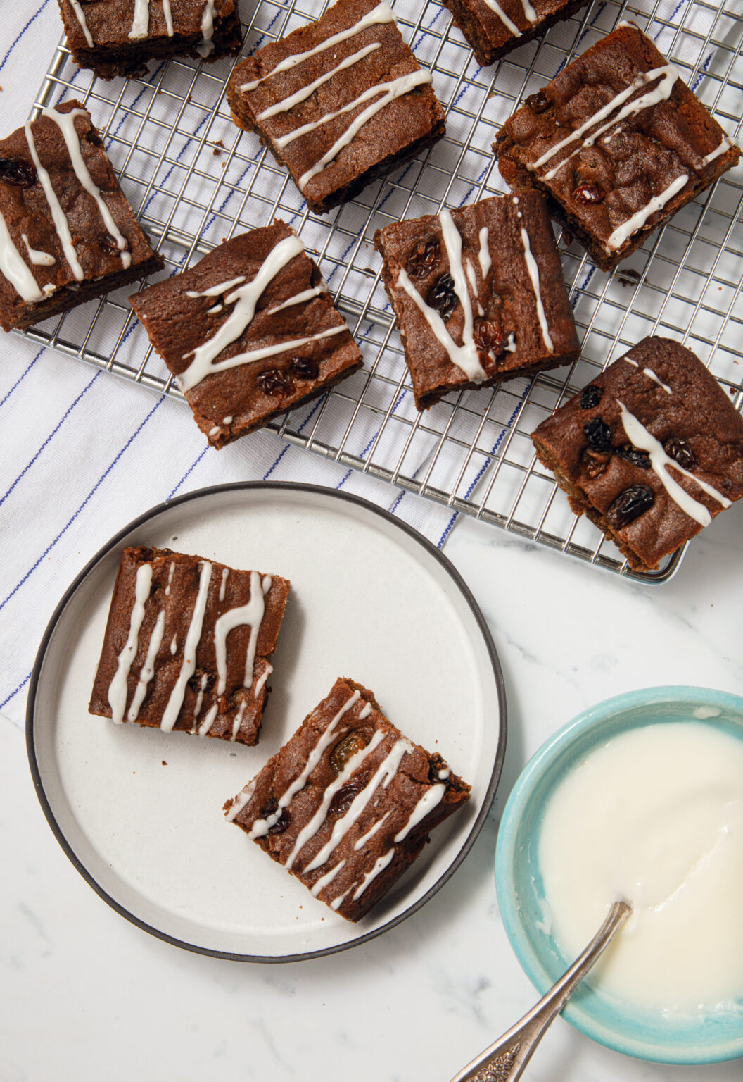 Molasses-Raisin Bars - New England