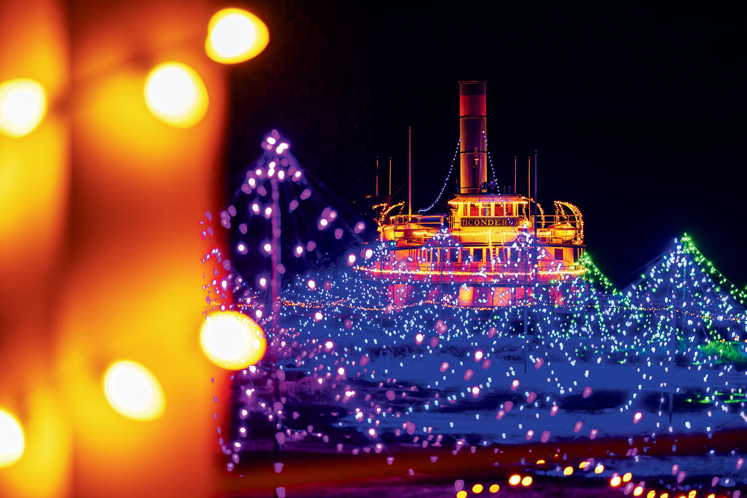 Winter Lights at Shelburne Museum: A Vermont Holiday Light Display ...