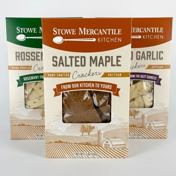 Store: Stowe Mercantile Crackers - New England