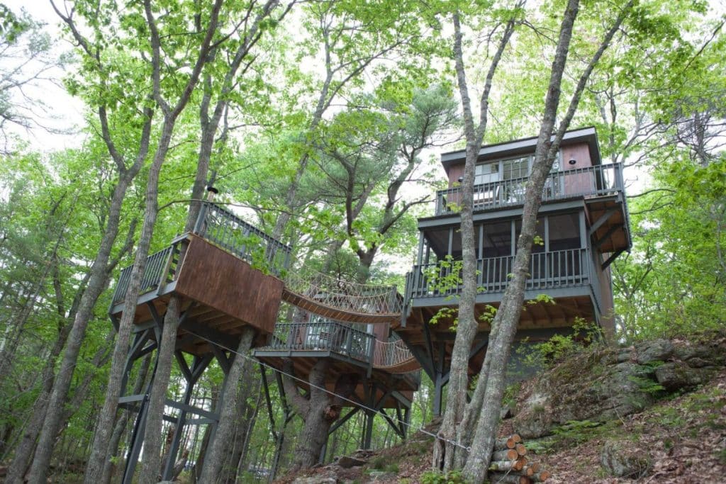 10 Unique New England Rentals | Stay In a Treehouse, Lighthouse, Grist ...