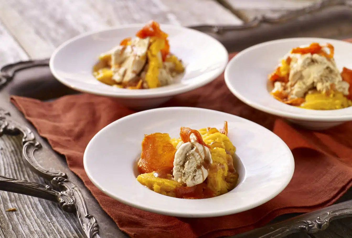 Pumpkin Butterscotch Sundaes - New England