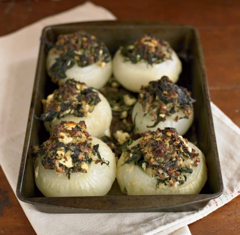 Baked Stuffed Onions