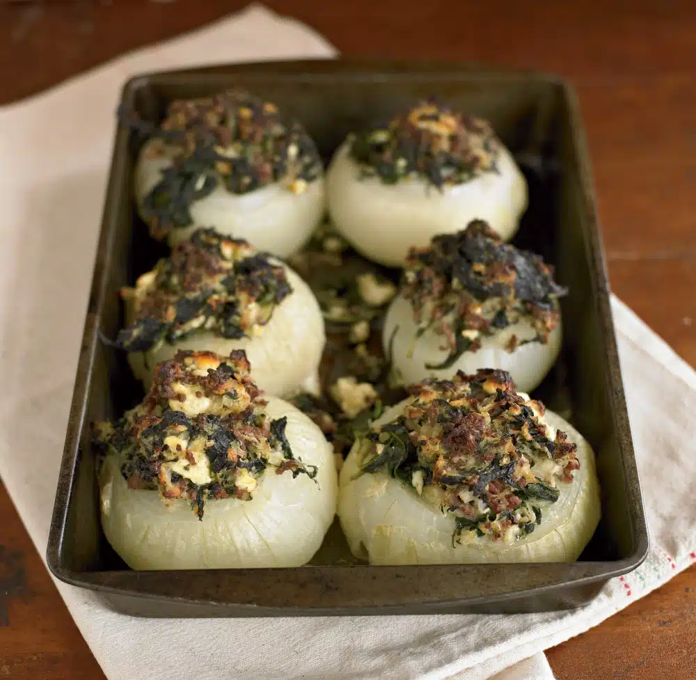Baked Stuffed Onions - New England
