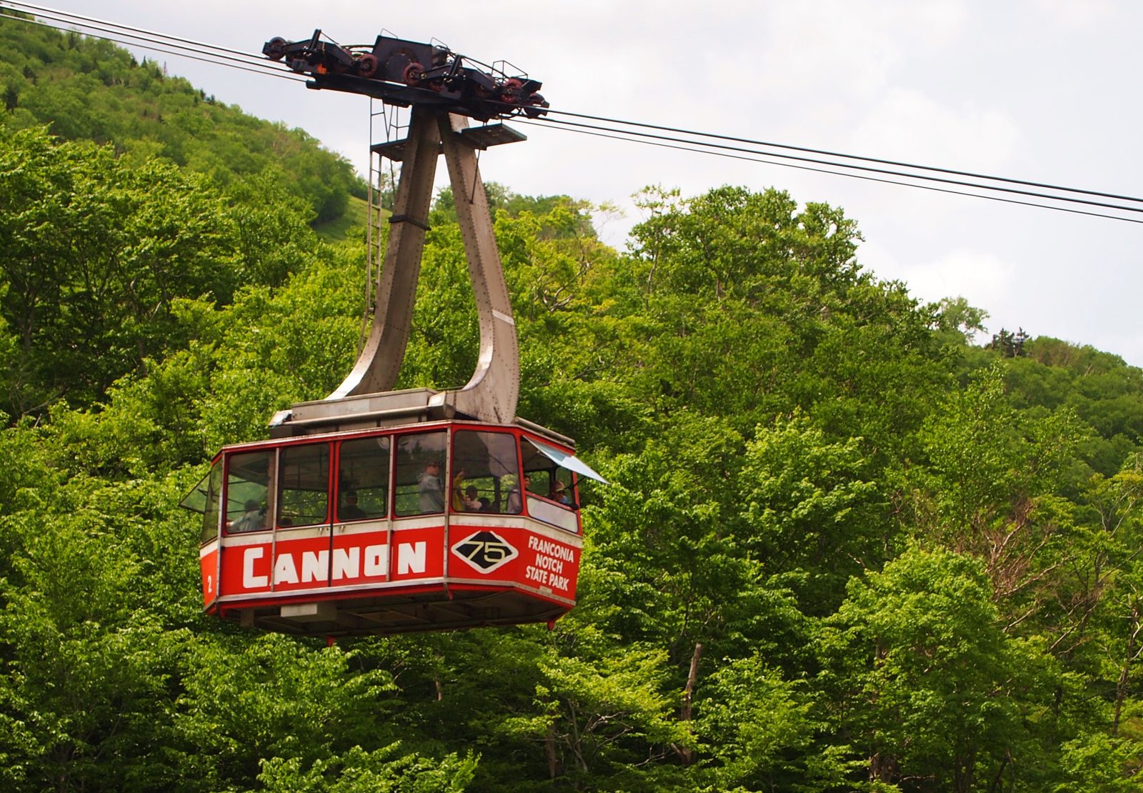The Cannon Mountain Aerial Tramway - New England