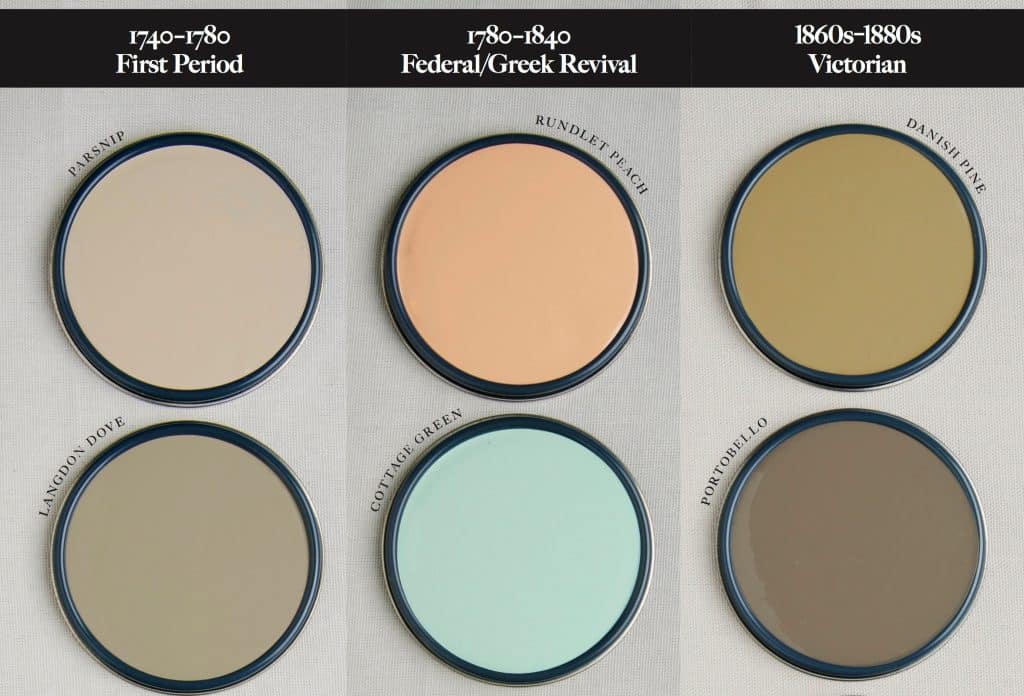 New England Historic Paint Colors | Shades of an Era - New England
