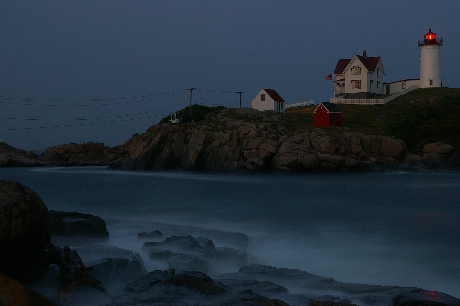 Evening At Nubble Light