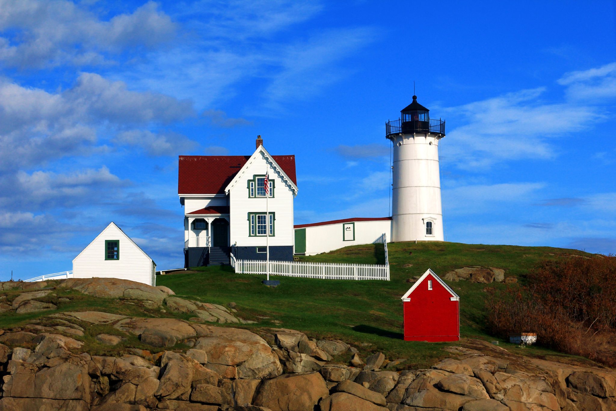 The Majestic Nubble Light