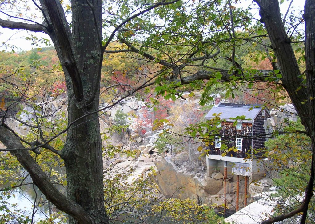 Rock Quarry In Autumn - New England