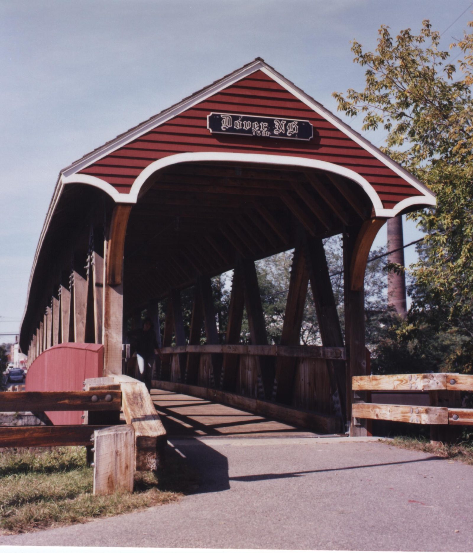 Covered Bridge in Dover - New England