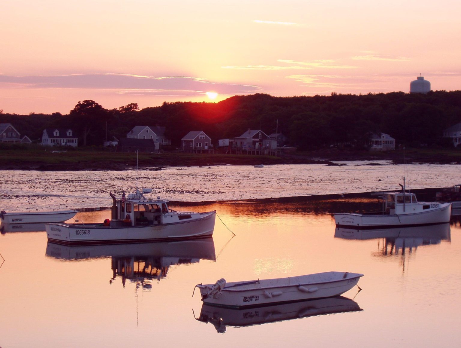 New England Sunset - New England