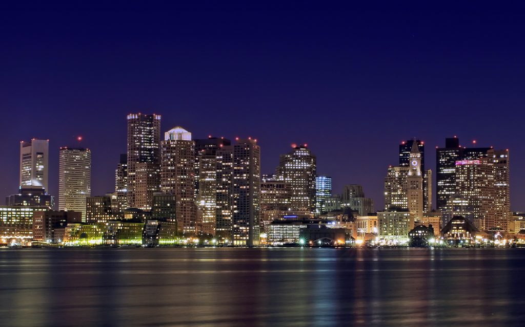 Boston @ Night - New England