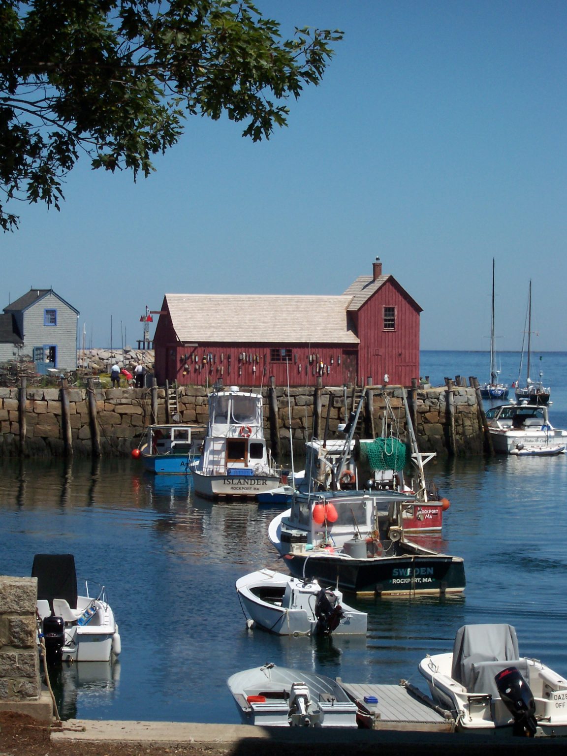 Rockport Scene - New England