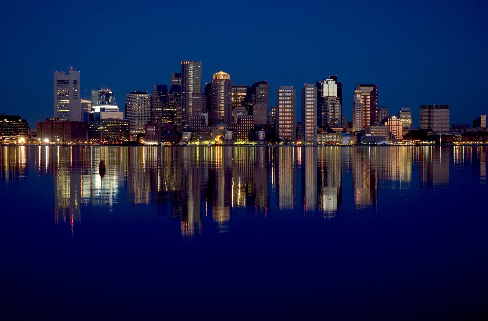 Boston from the Hyatt - New England