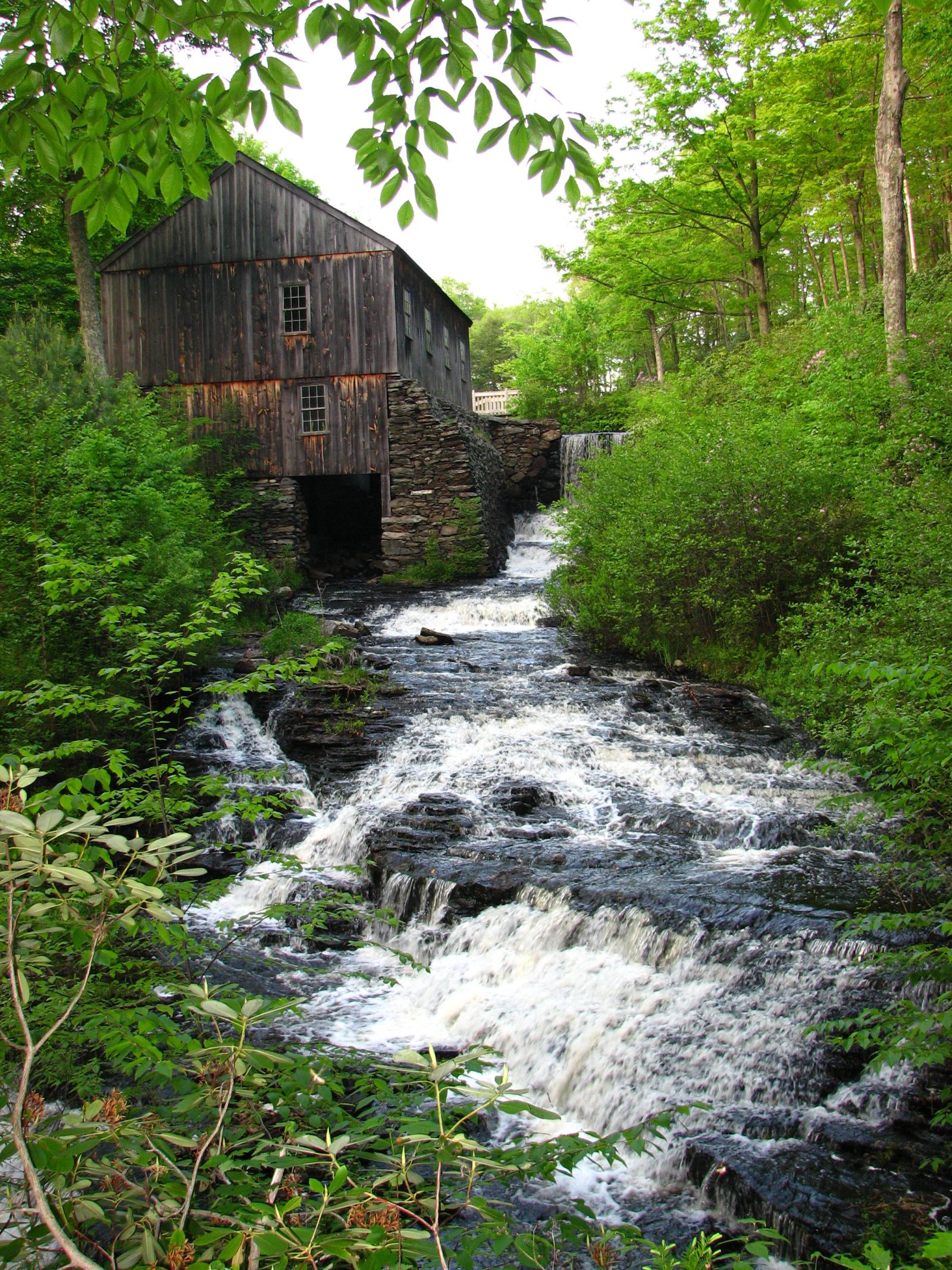 Waterfall at Moore State park