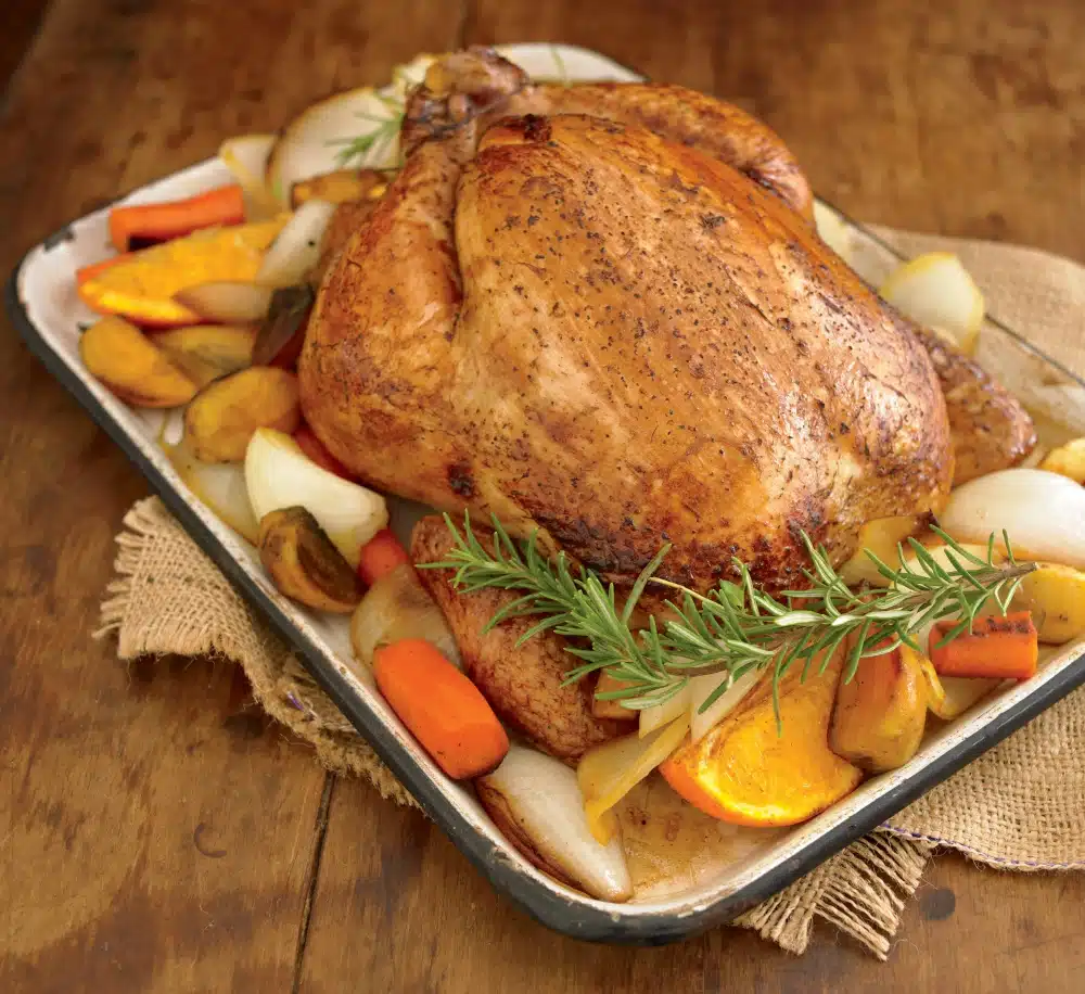 Roasted Chicken with Root Vegetables Recipe - Yankee Magazine